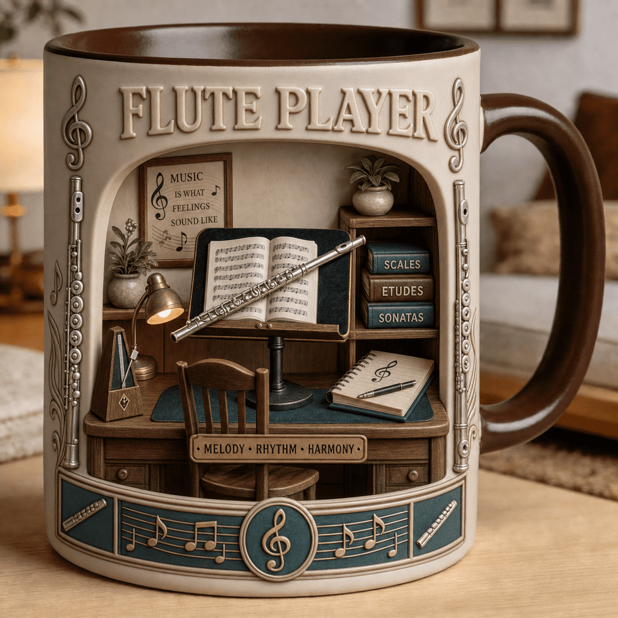 Cancer Moon Flower Ceramic Mug, Custom Name Stained Glass Zodiac Gift ...