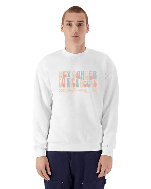 Cancer Patient Support Go Kick Rocks Chemo Get Well Unisex Sweatshirt ...