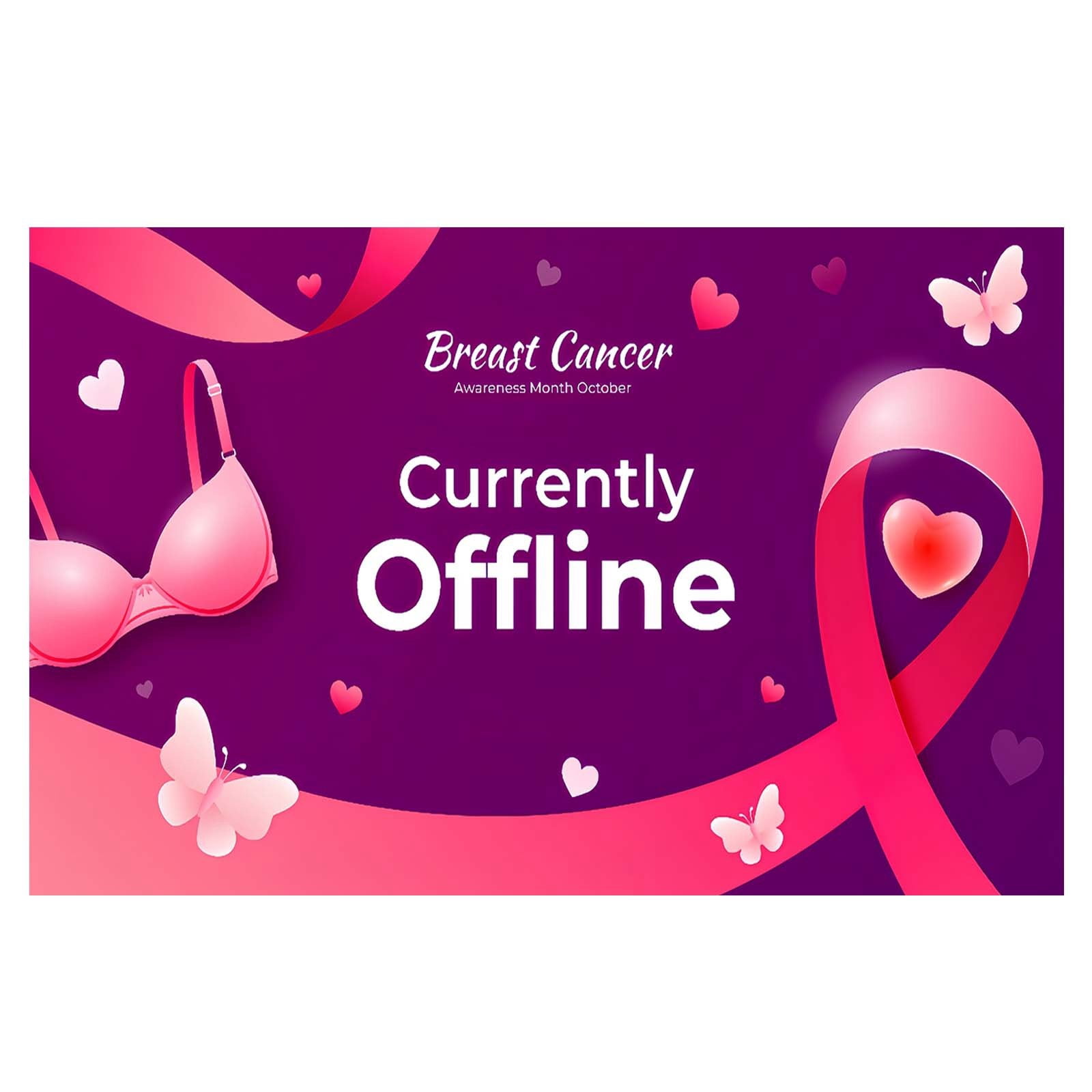 Cancer Publicity Background Photography Cancer Banner Ribbon Cancer