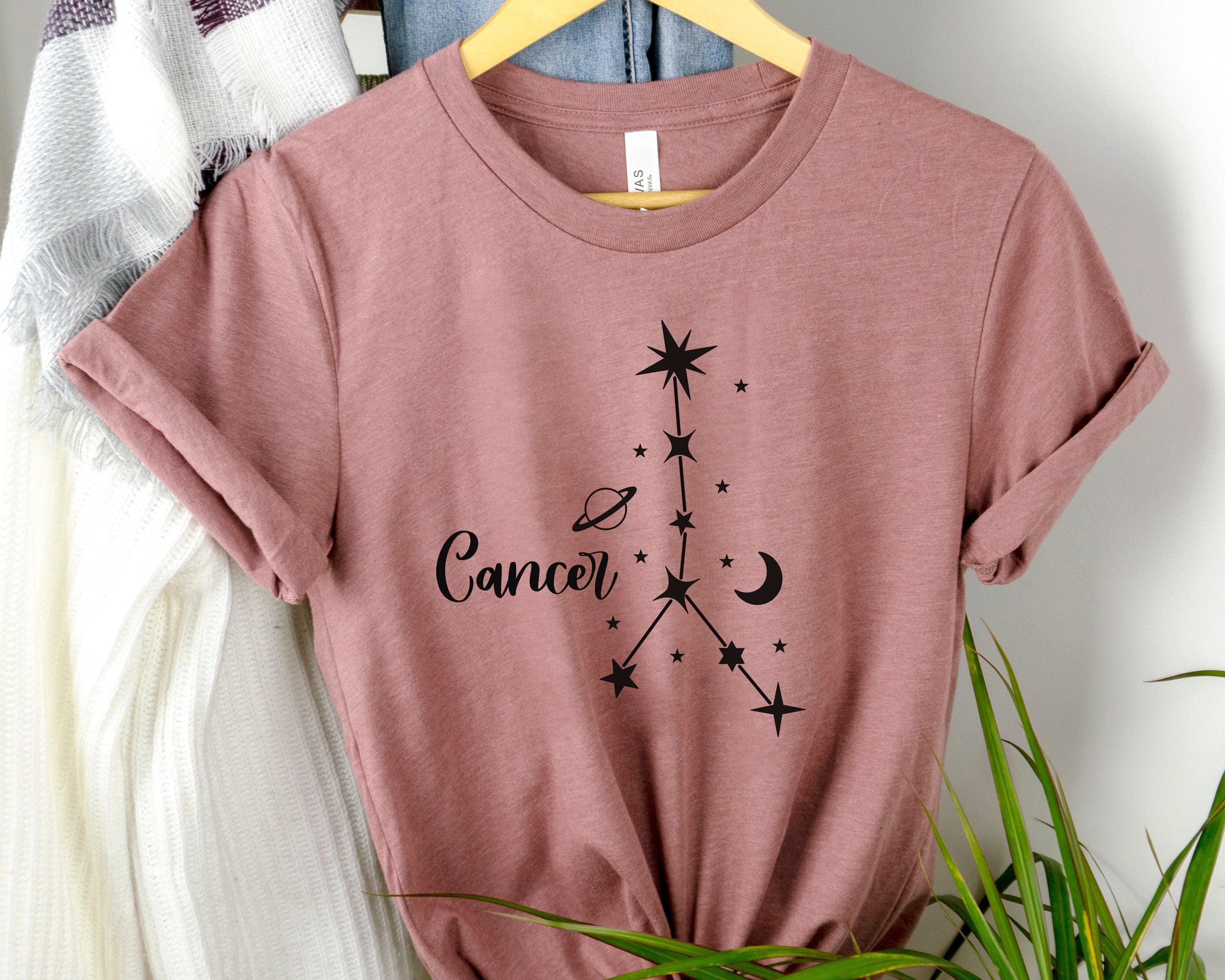 Cancer Shirt Zodiac Shirt Astrology Shirt Gift for Cancer Horoscopes ...