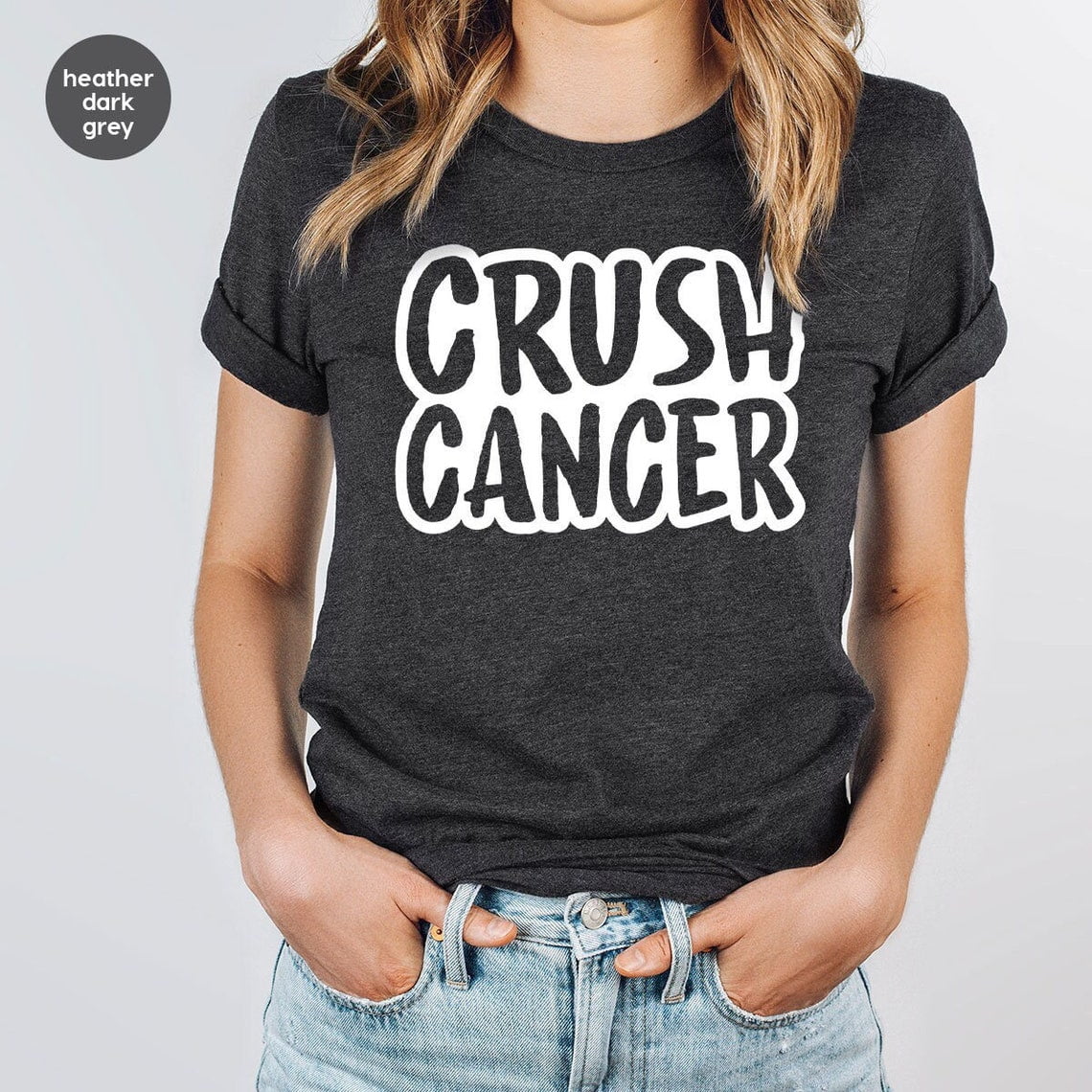 Cancer T-Shirt, Cancer Survivor Gifts, Cancer Awareness Month Tee ...