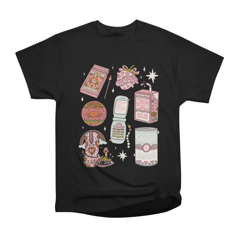 Cancer Tattoo Flash Sheet T-Shirt Tee Gift For Him Merch For Her ...