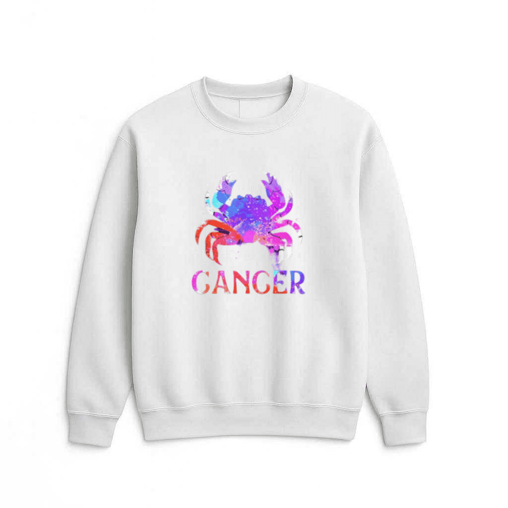 Cancer Zodiac Horoscope Astrology Pride Celestial Star Sign Retro ...