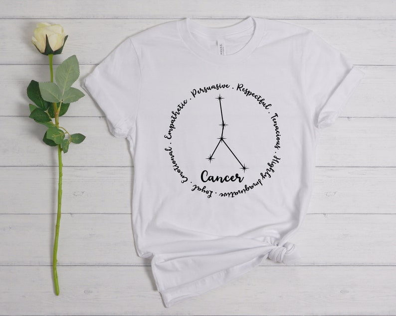 Cancer Zodiac Shirt, Cancer Shirt, Cancer Gift, Gift For Cancer, Cancer ...