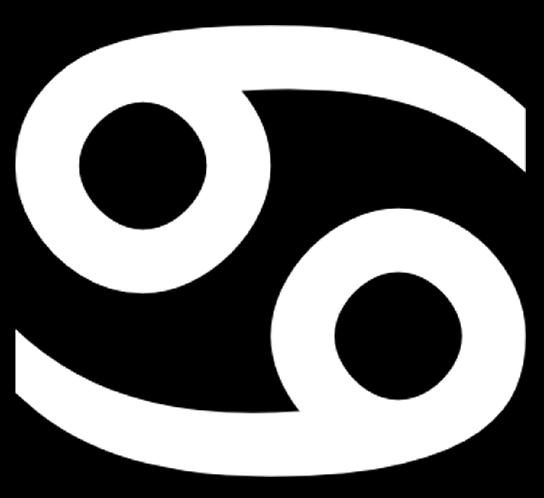 Cancer Zodiac Sign Logo Car Astrological Astrology Sticker Decal 4 ...