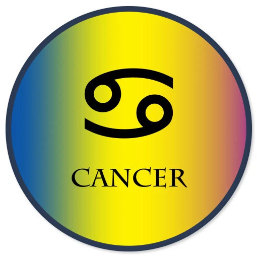 Cancer Zodiac Sign Sticker Phone Decal Water Bottle Stickers Car Decals ...