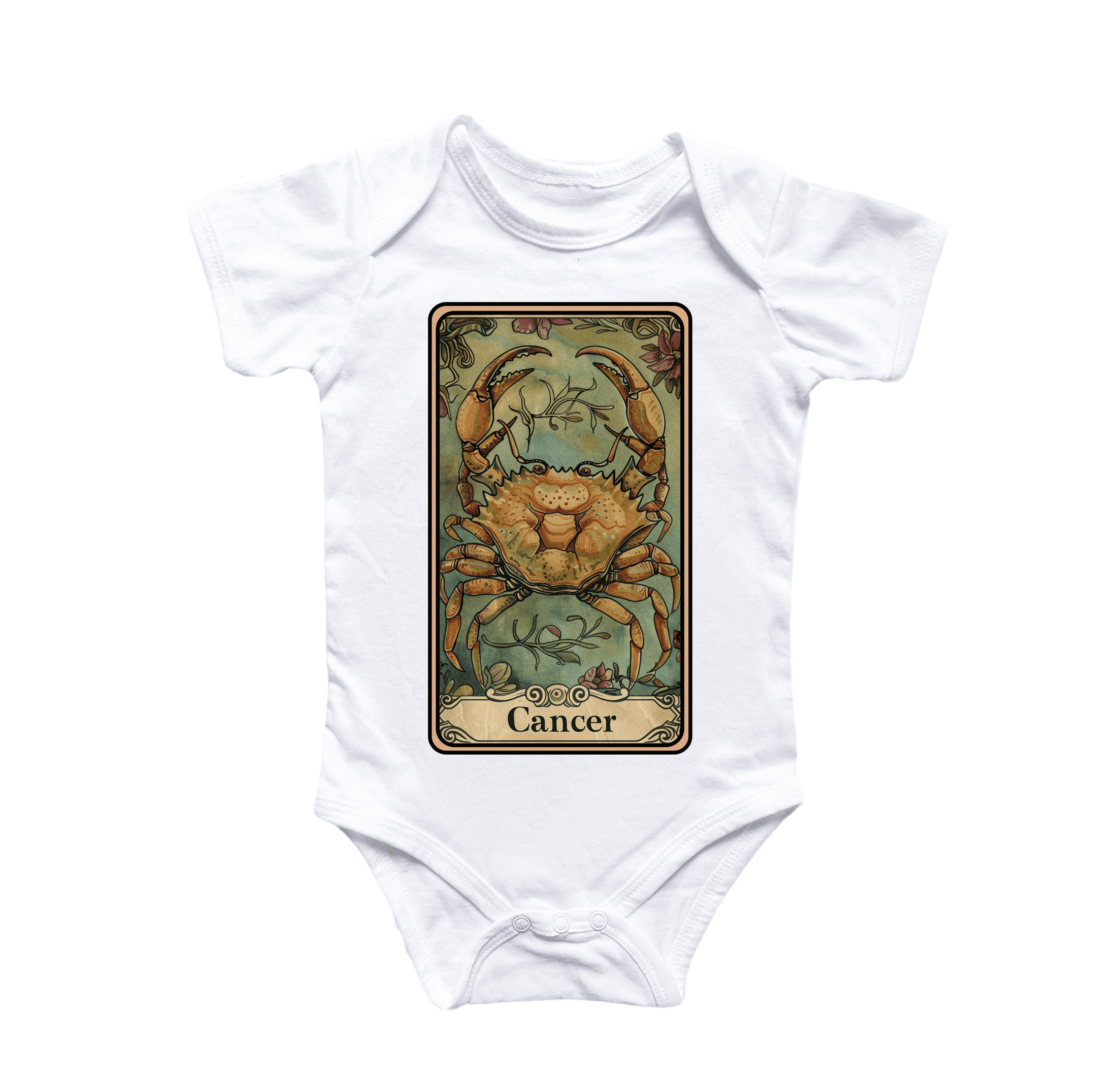Cancer Zodiac Tarot - Baby Boy Girl Clothes Infant Bodysuit Funny Cute ...