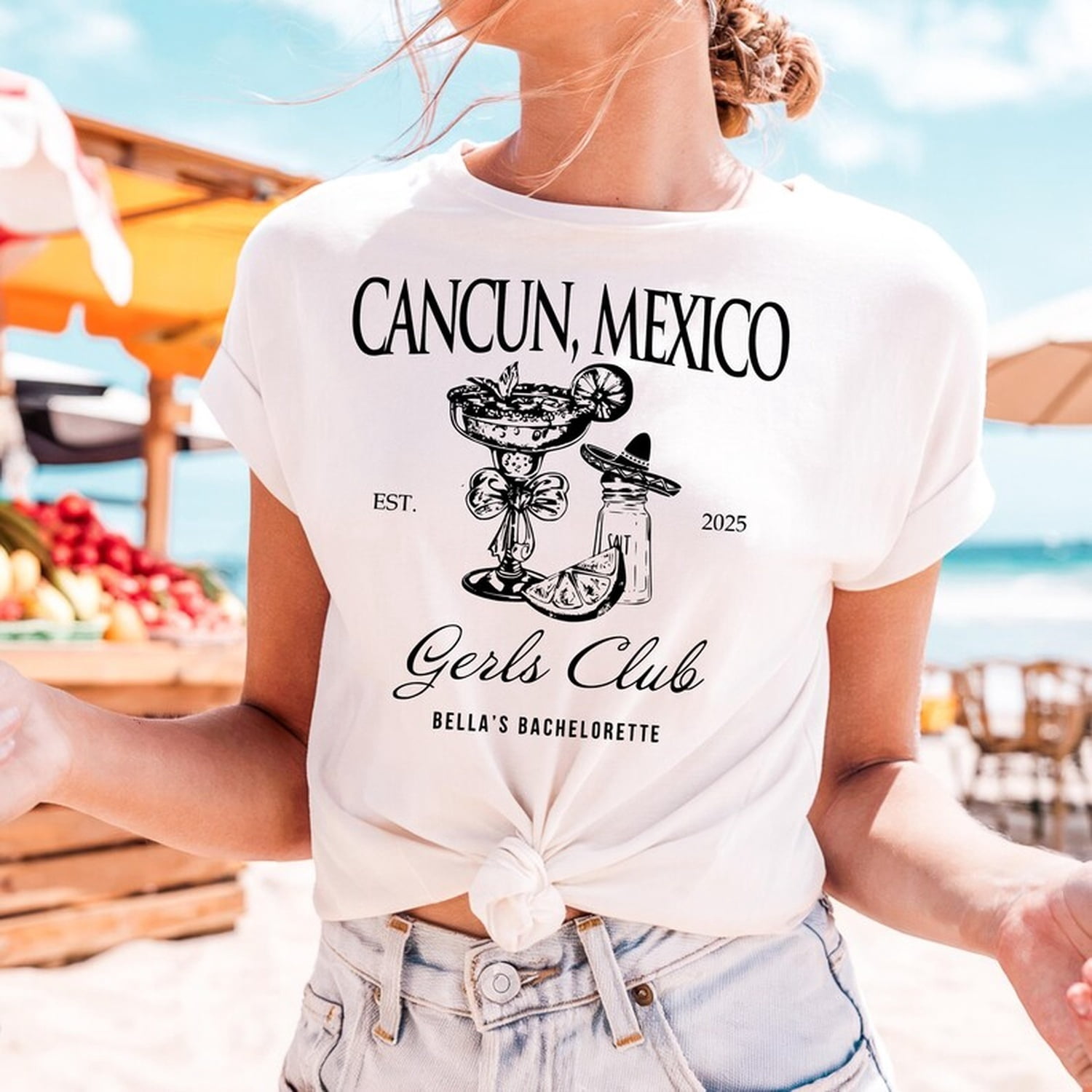 Cancun Bachelorette Shirt, Girls Trip Tee Mexico, Margarita Bride Shirt ...