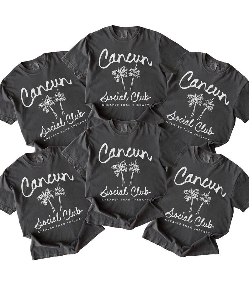 Cancun Mexico Shirts, Girls Trip Shirts, Matching Shirts, Group Tshirts ...