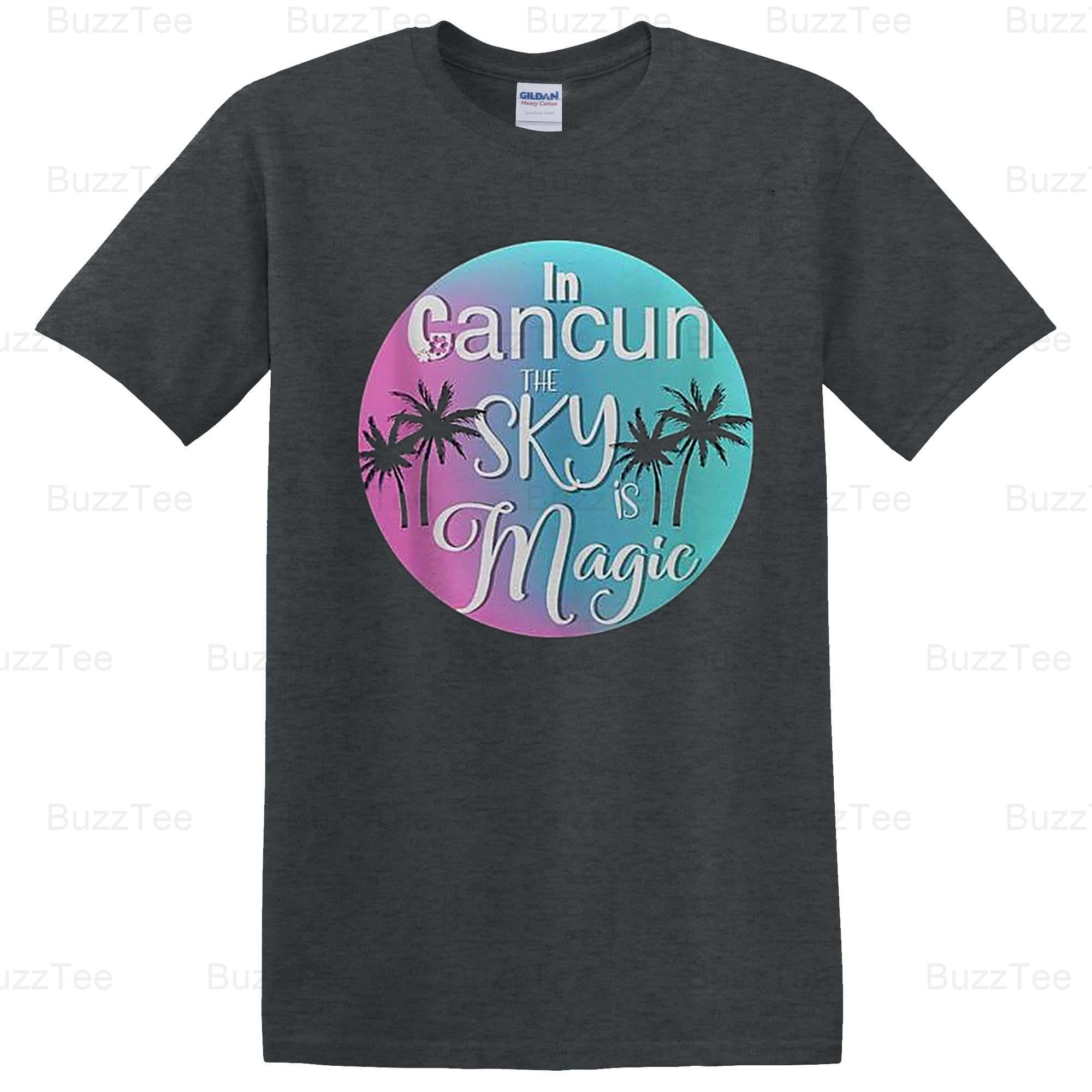 Cancun Mexico Sky Magic Funny Summer Vacation Tourist Tropical Fun T ...
