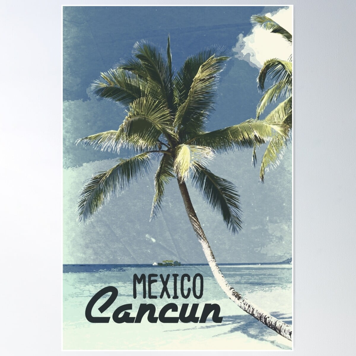 Cancun Mexico Âœª Vintage Style Poster | Most Beautiful Places On Earth ...