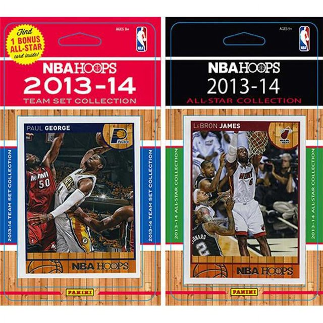 C&I Collectibles NBA Indiana Pacers Licensed 2013-14 Hoops Team Set ...