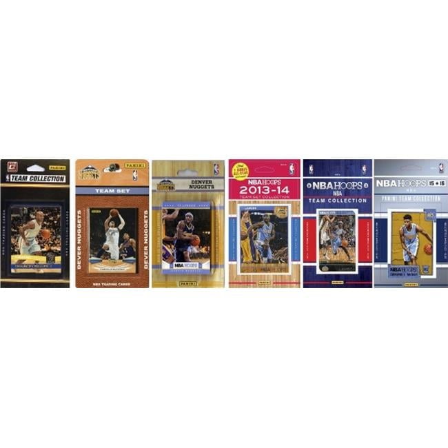 CandICollectables NUGGETS615TS NBA Denver Nuggets 6 Different Licensed ...