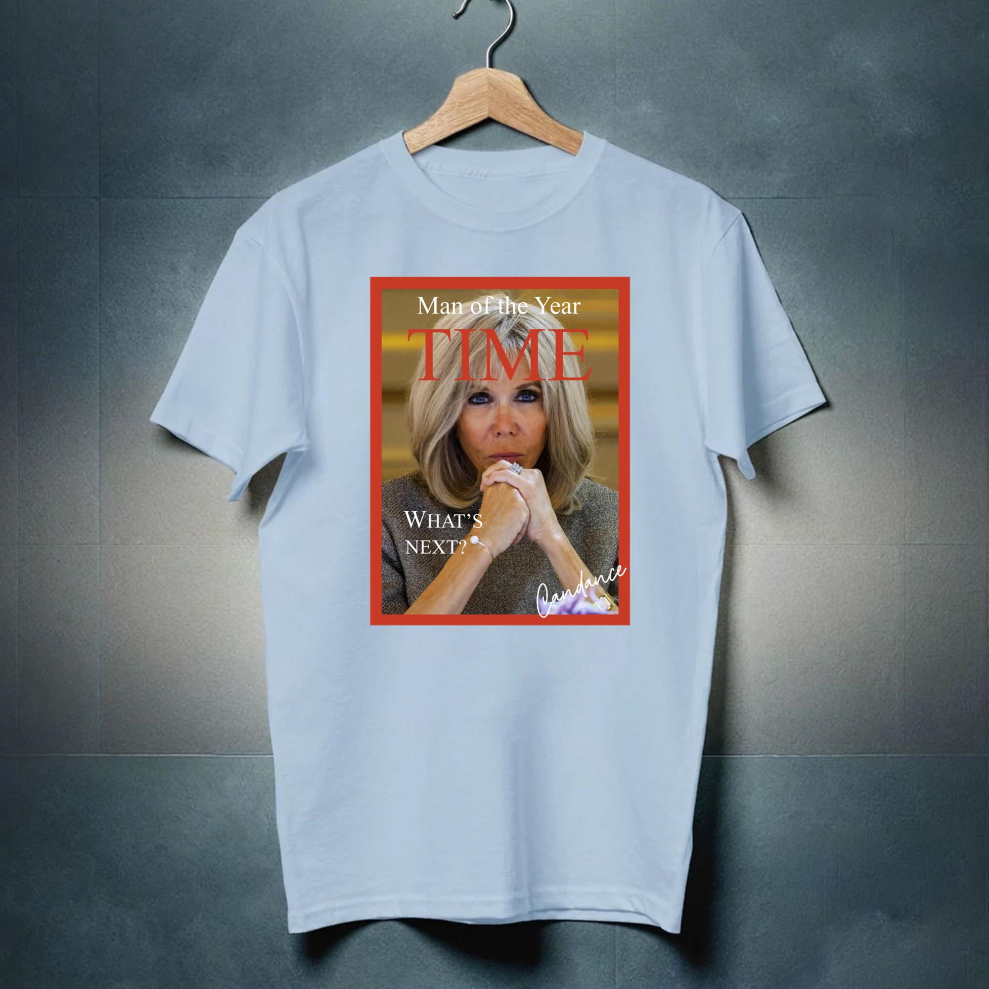 Candace Owens Brigitte Macron Man Of The Year Time Shirt-TH33599 ...