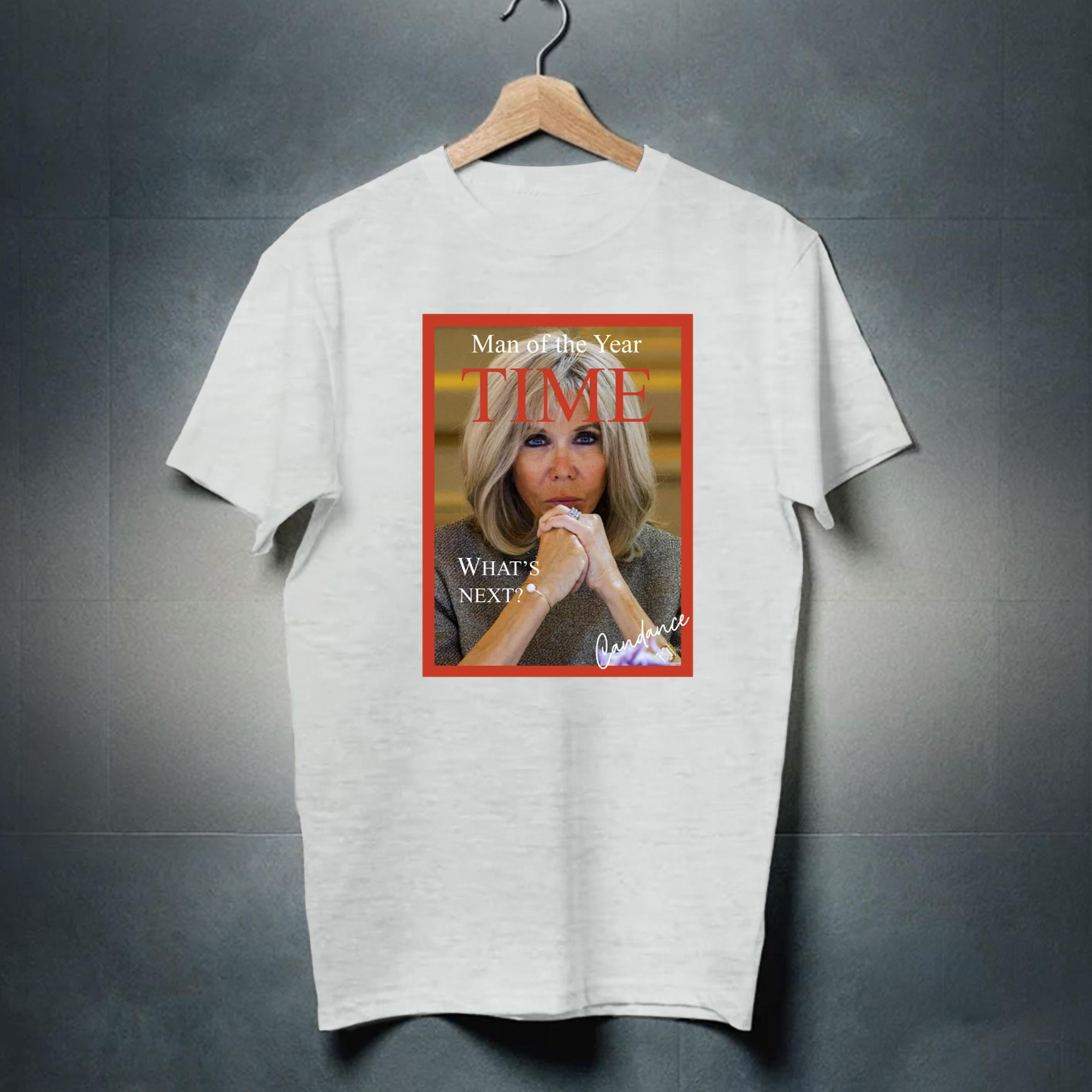 Candace Owens Brigitte Macron Man Of The Year Time Shirt-TH6155 ...