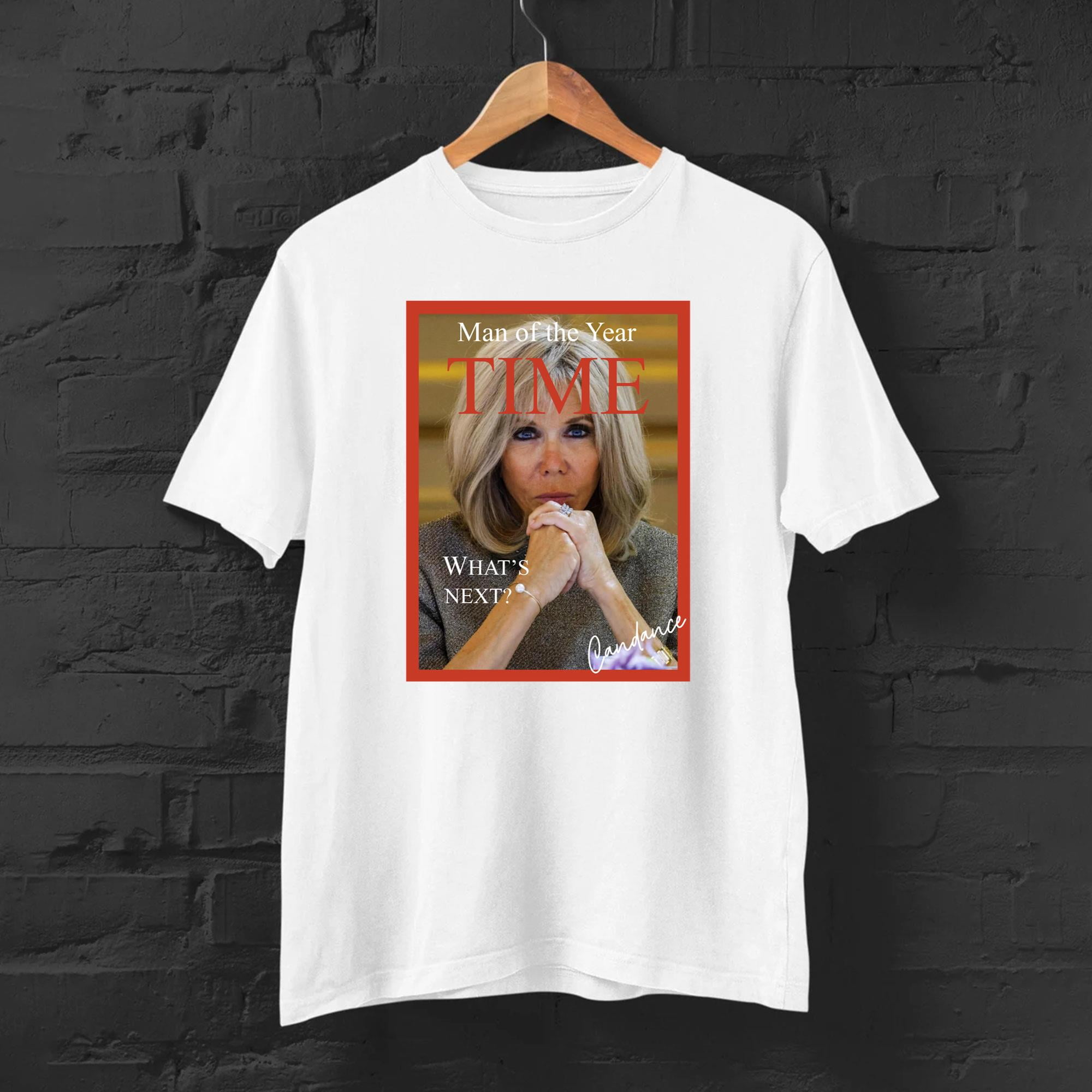 Candace Owens Brigitte Macron Man Of The Year Time Shirt-TH6155 ...