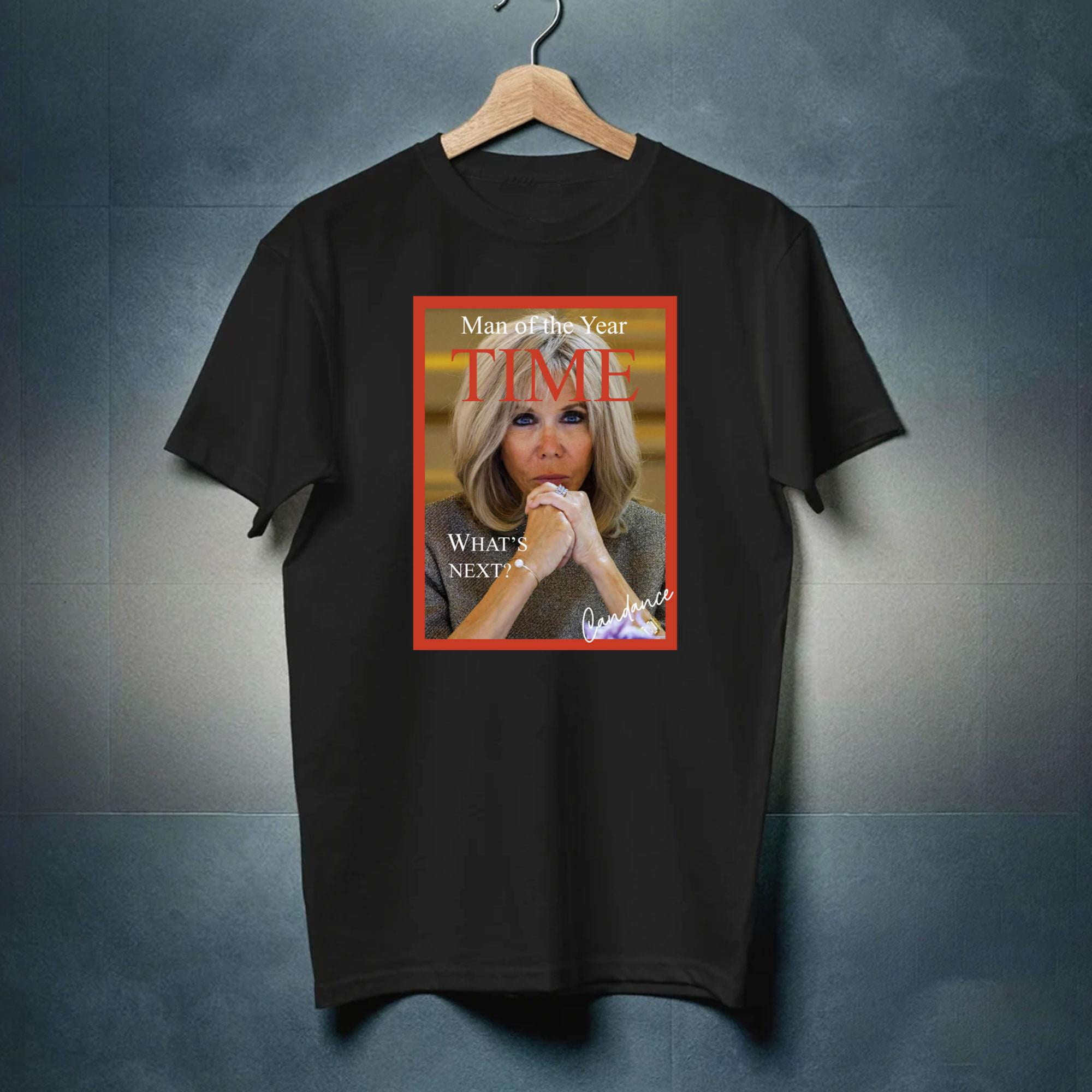 Candace Owens Brigitte Macron Man Of The Year Time Shirt-TH6155 ...