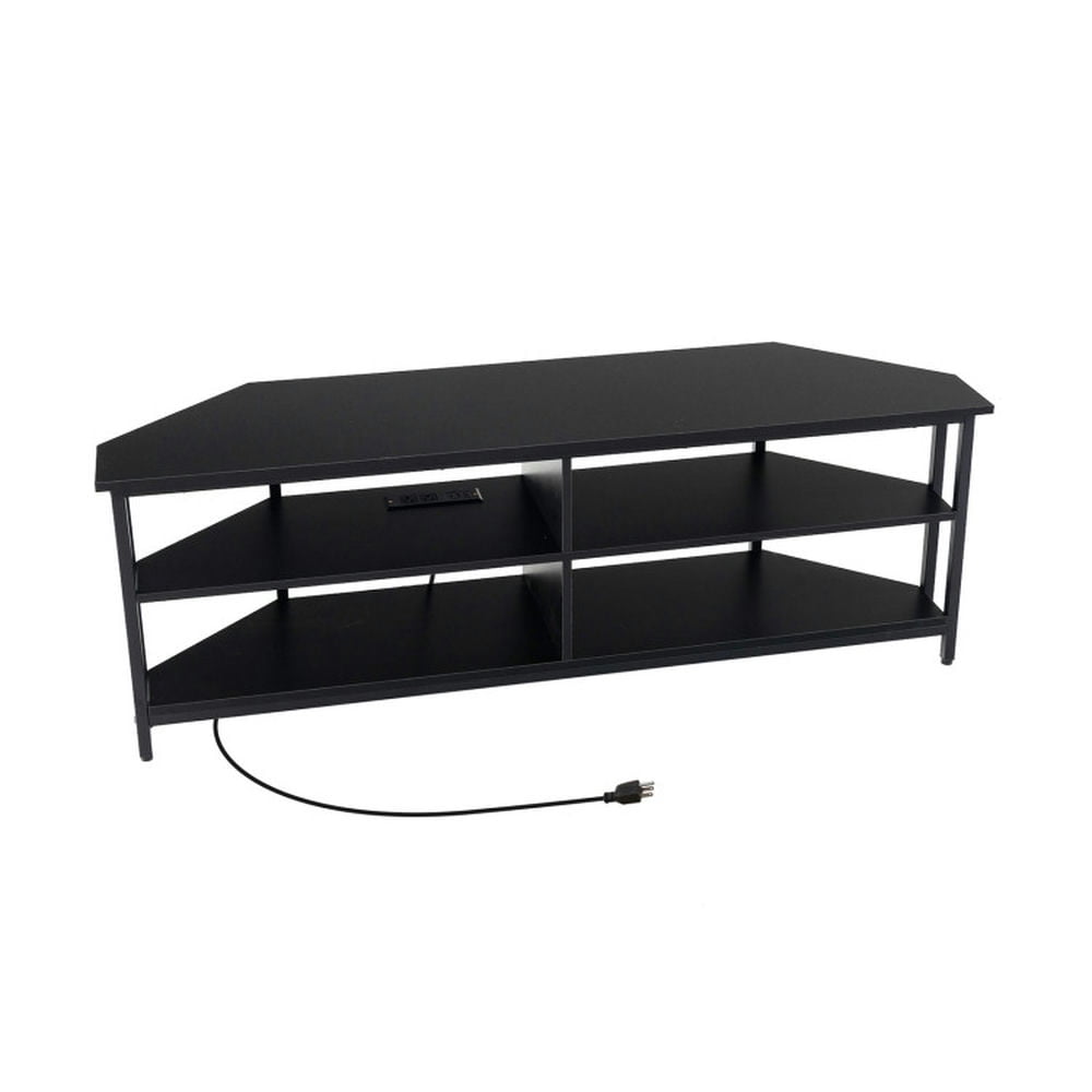 Canddidliike 3-Tier Corner TV Stand for TVs up to 65 Inches with ...