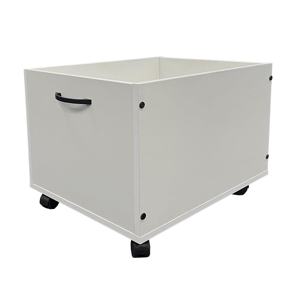 Canddidliike Elegant Wooden Toy Storage Box with Wheels, 2 Toy Boxes ...