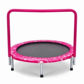 Infans 50" Trampoline for 2 People Foldable Rebouncer w/Adjustable ...