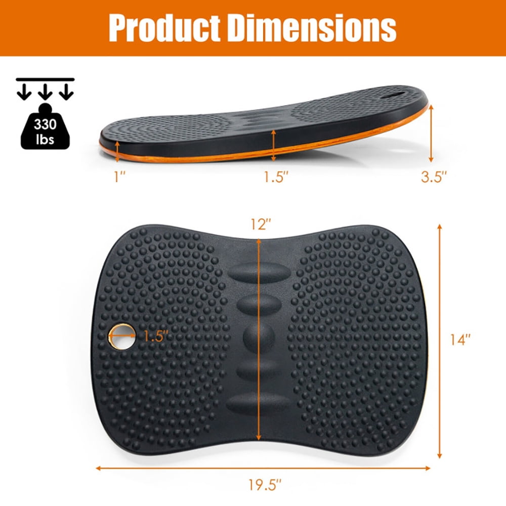 Canddidliike Portable Anti-Fatigue Balance Board with Raised Massage ...
