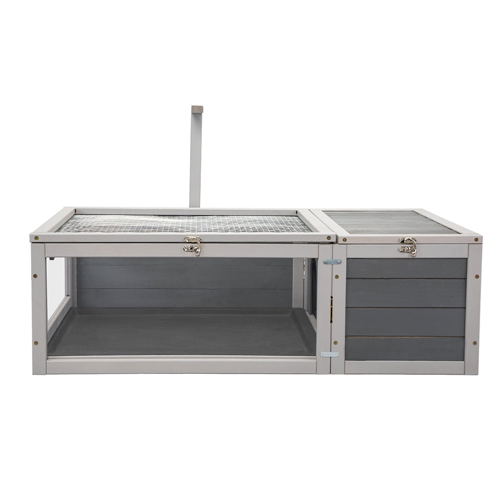 Canddidliike Wooden Tortoise House, Large Tortoise Habitat, Indoor ...