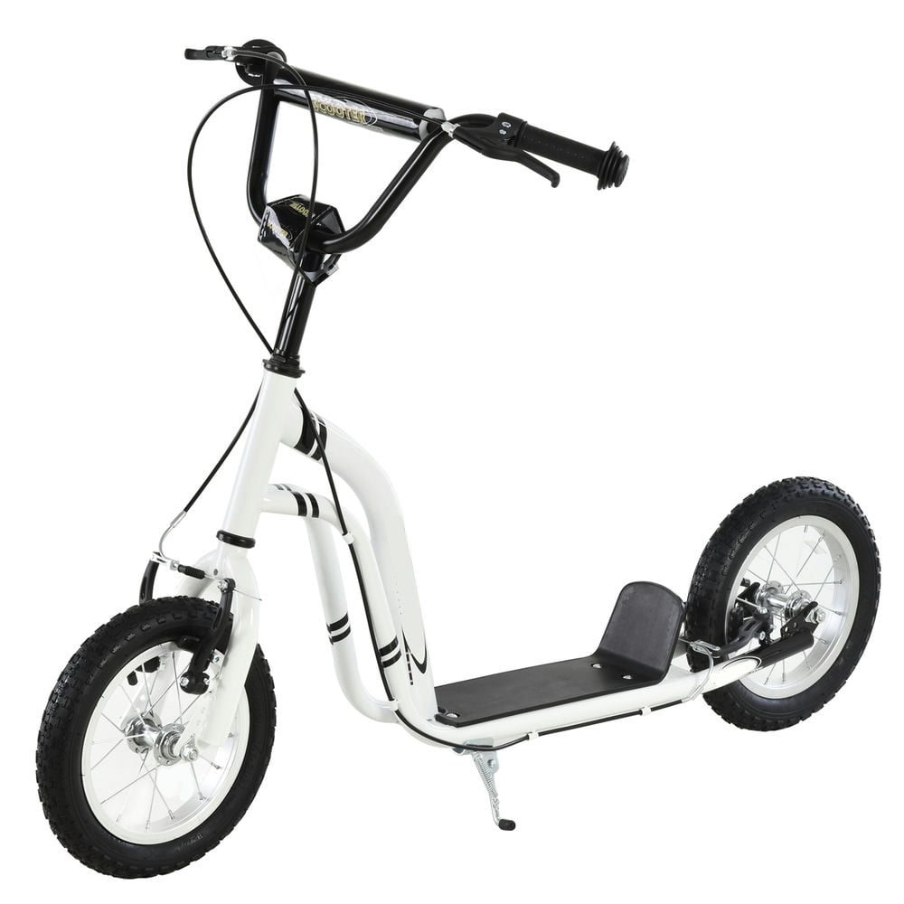 Canddidliike Youth Scooter Front and Rear Caliper Dual Brakes 12-Inch ...
