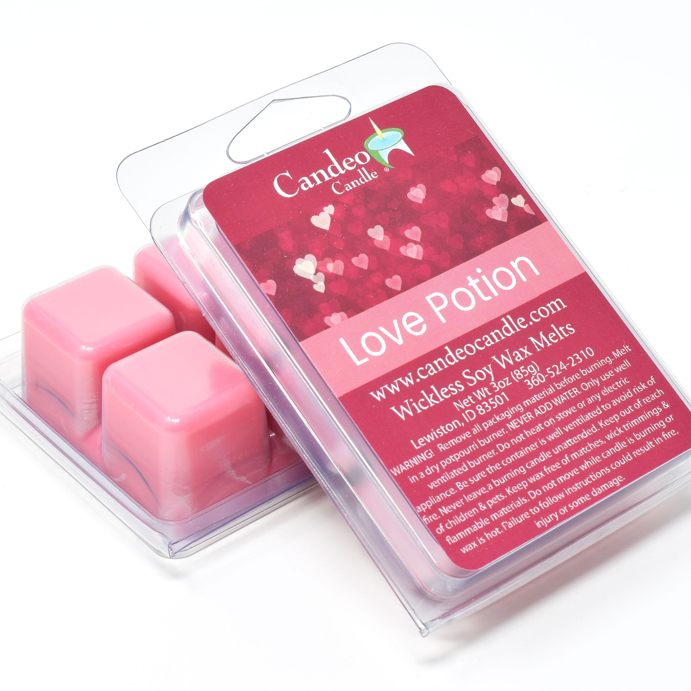 Candeo Candle, Love Potion, Soy Melt Cubes, 2-Pack - Walmart.com