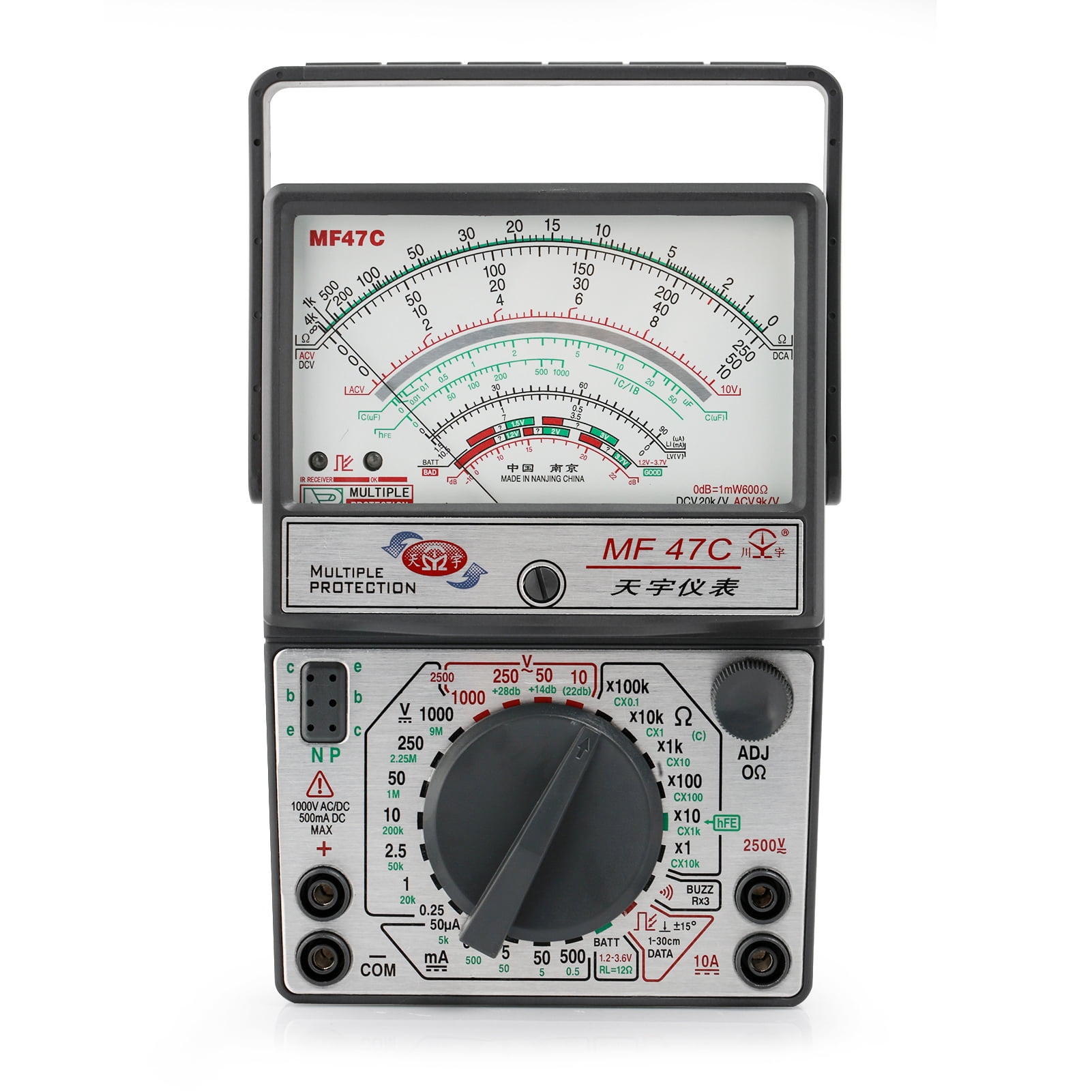Candeon Analog Multimeter - MF47 AC/DC Analog Pointer Multimeter ... Candeon Analog Multimeter - MF47 AC/DC Analog Pointer Multimeter ...