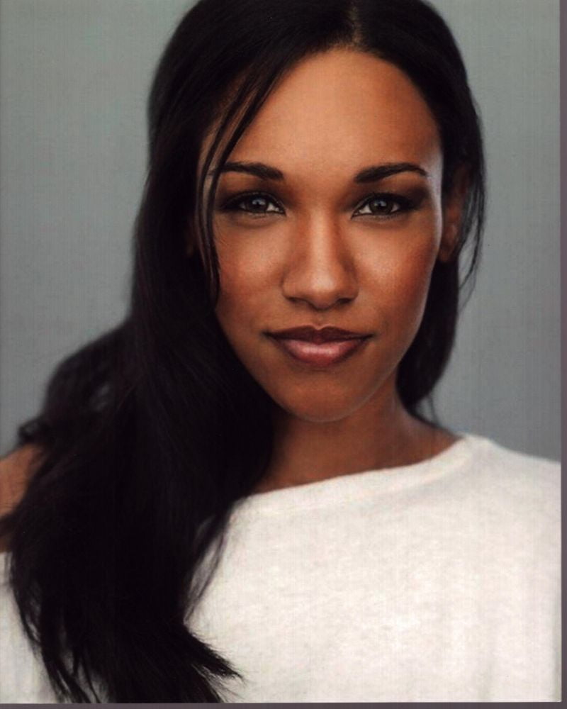 Candice Patton Closeup In White Off Shoulder Top Photo Print (8 x 10 ...