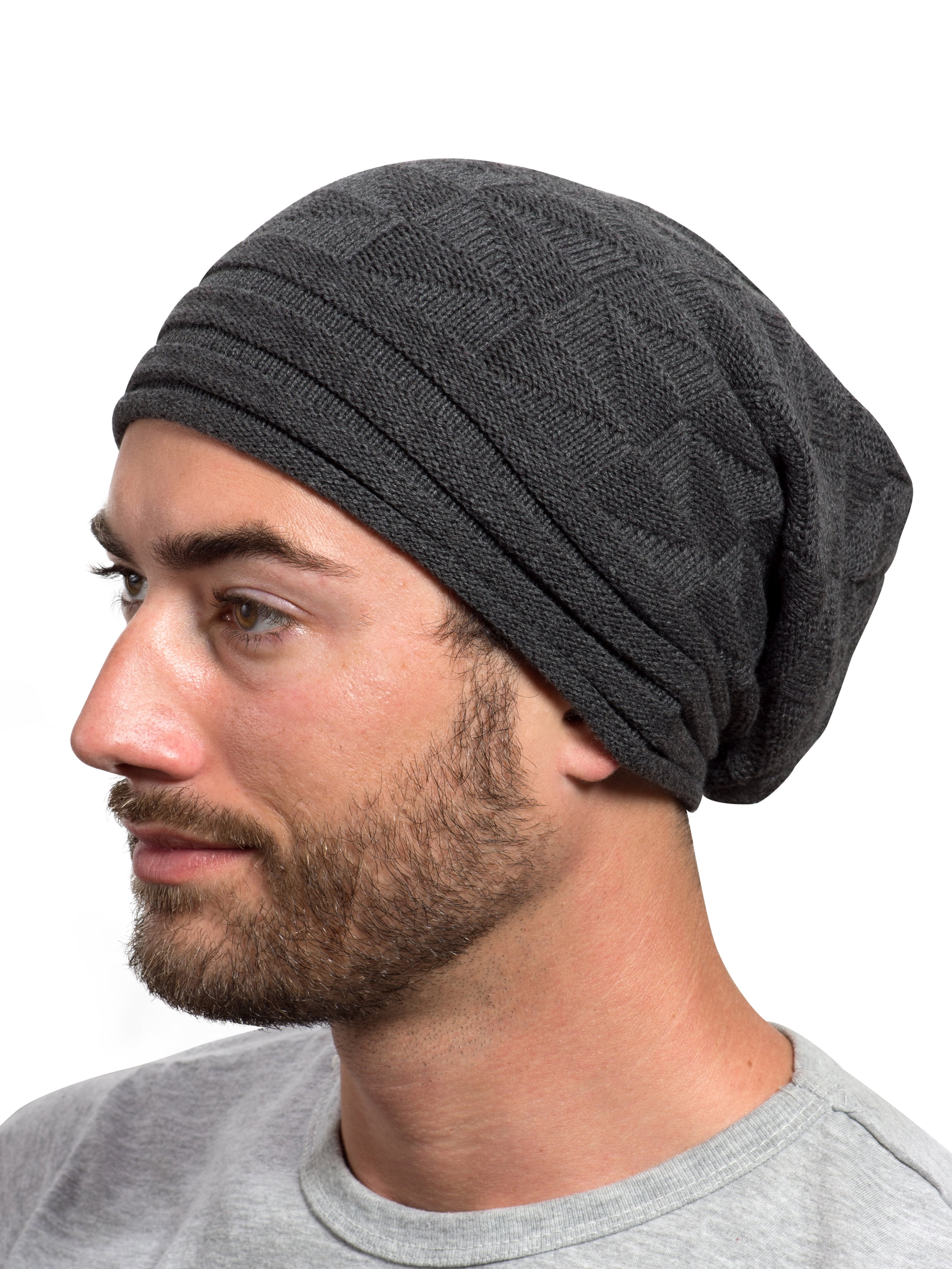 Candid Dary All Season Slouchy Cotton Beanie Women Men - Walmart.com