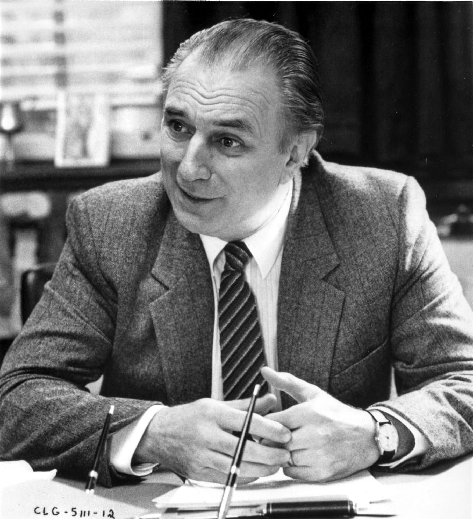 Candid Philip Bosco at a desk Photo Print (24 x 30) - Walmart.com