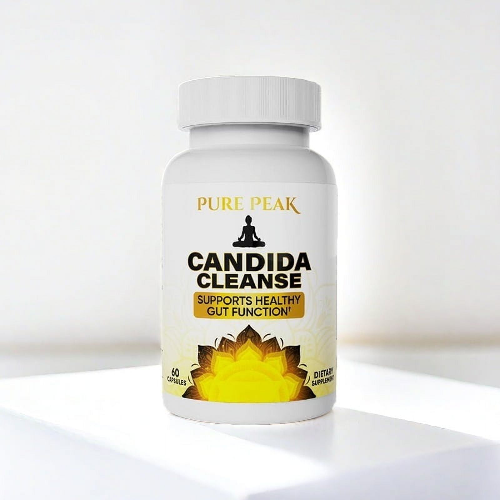PUREPEAK Candida Cleanse - Gut and Colon Support - Walmart.com