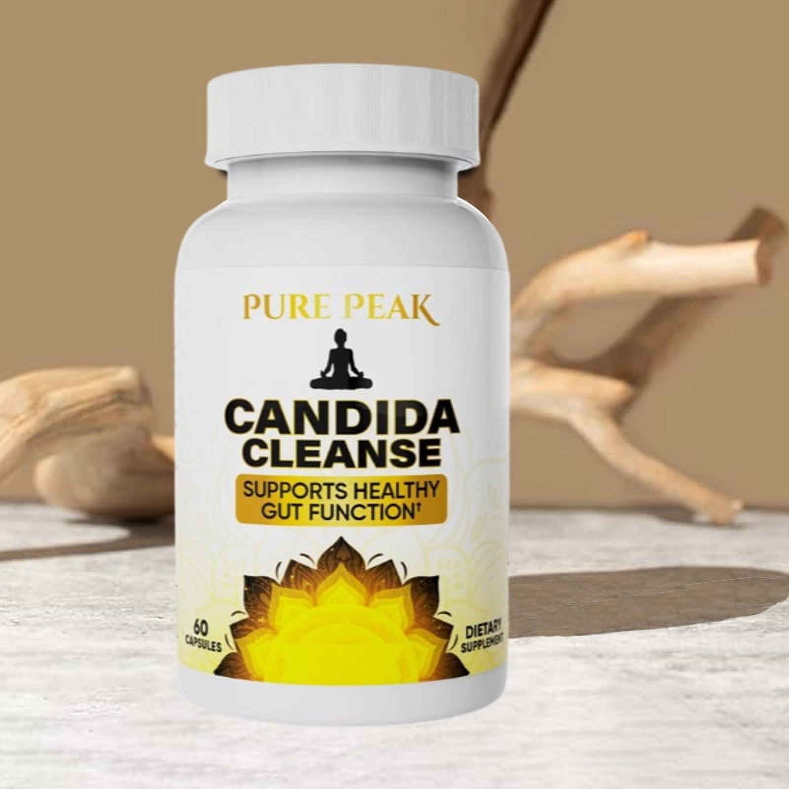 Candida Cleanse - Gut and Colon Support - 60count - Walmart.com