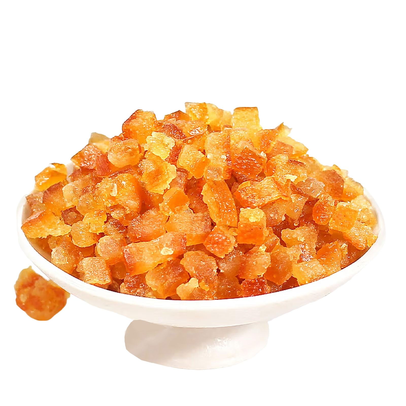 Candied Orange Peel Cubes SBF3 10.58oz/300g，Orange Peel Granules ...