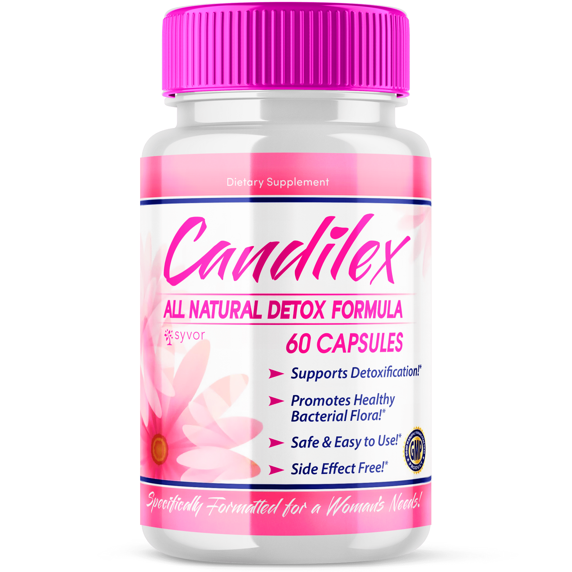 Candilex for Women All Natural Detox Formula Supplement Capsules Extra ...