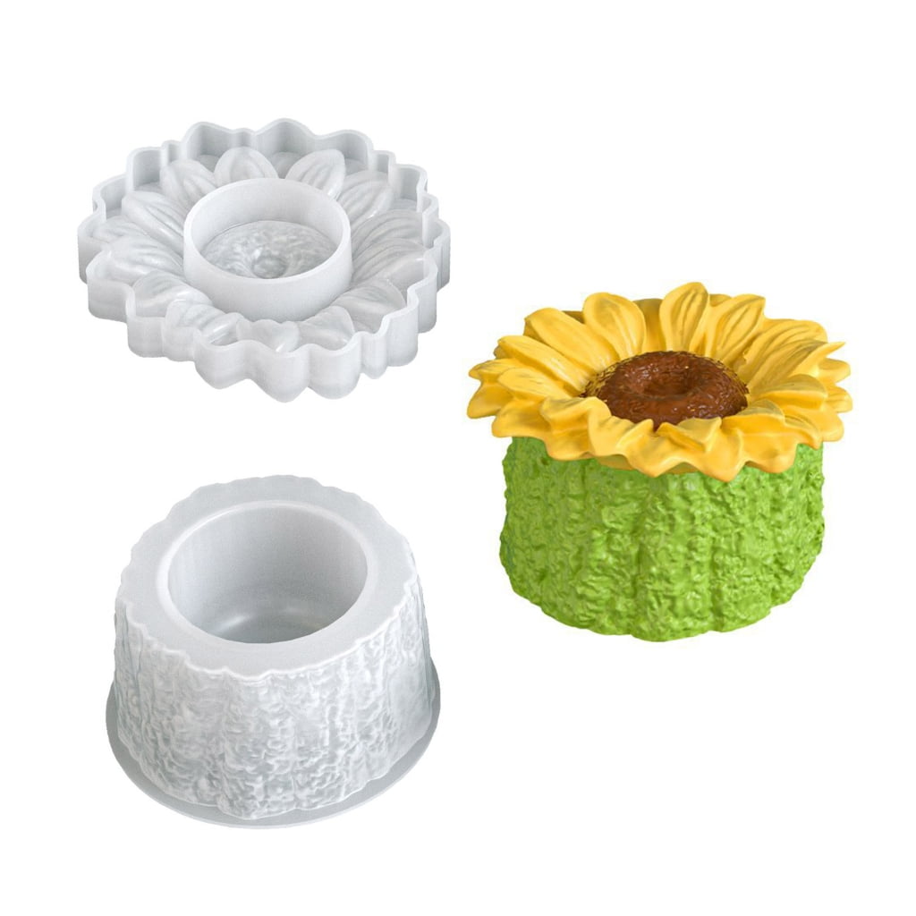 Candle Base Moulds for Candle Decorative Bowls and Succulent Planter ...