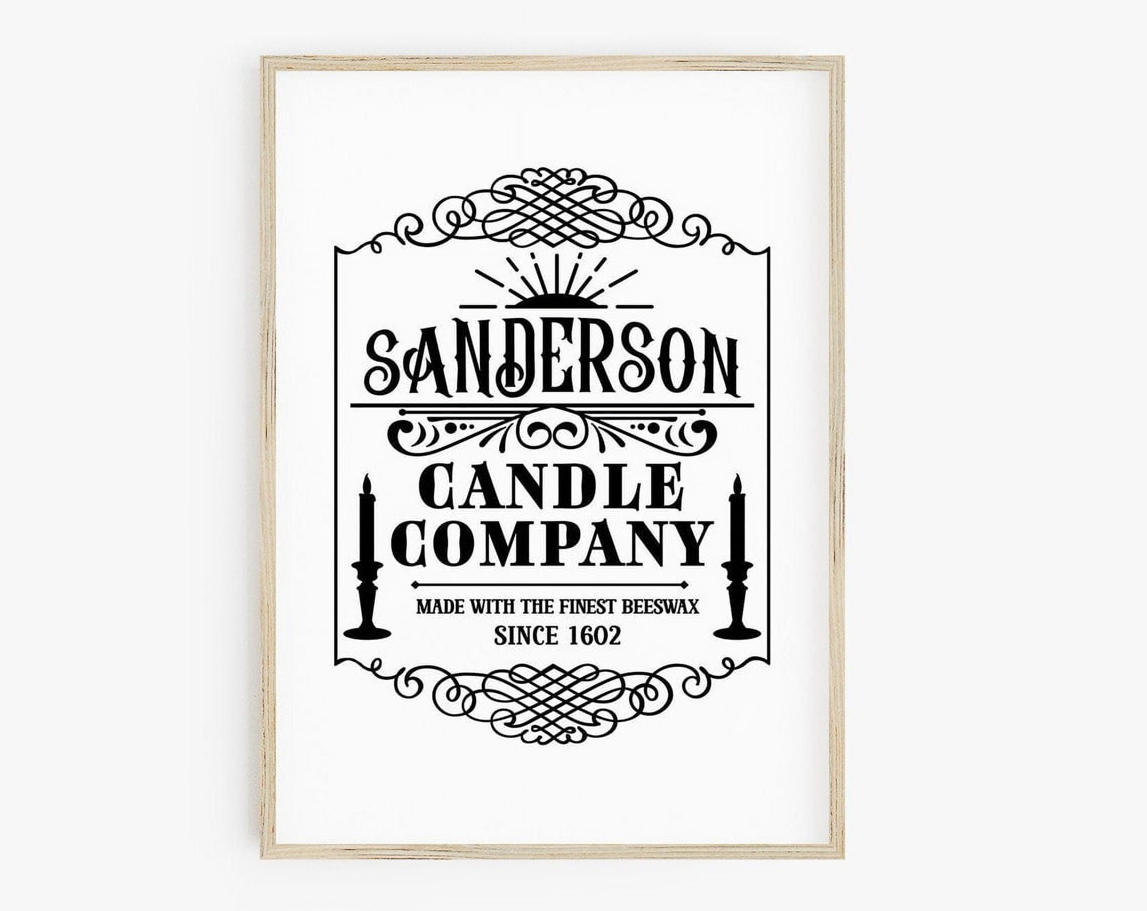 Candle Co Sign, Vintage Signs, Large Poster Print, Diy Decor Wall Art ...