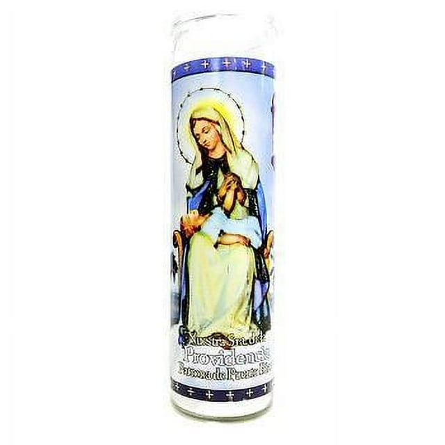 Candle, Divina Providencia - White, Count 1 - Candle / Grab Varieties ...