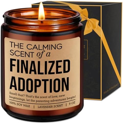 Candle, Finalized Adoption Gifts, Finalization Adoption Day Gifts for ...