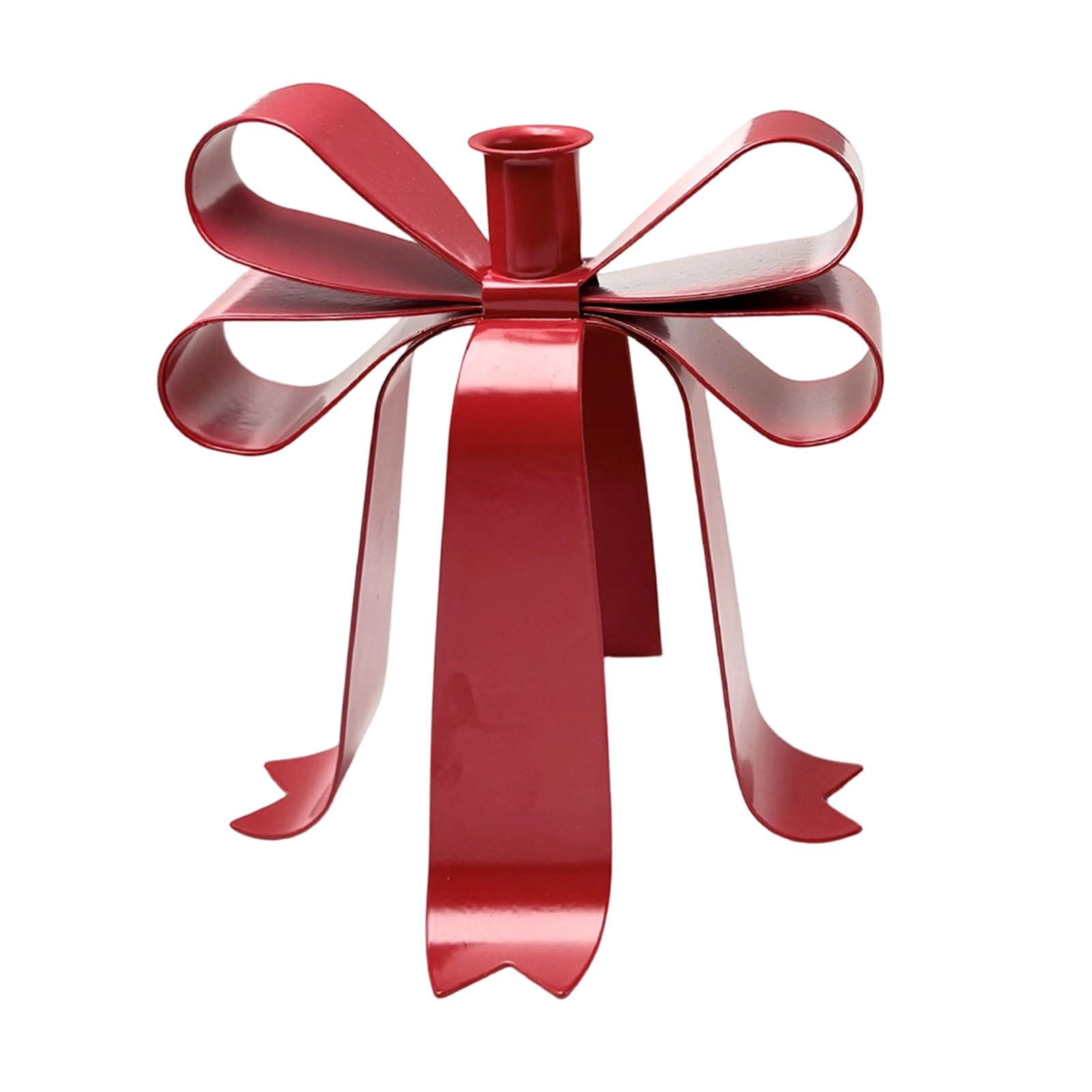 Candle Holder Candlesticks Candles Stand Metal Bow Taper Unique Design ...