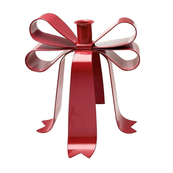 Candle Holder Candlesticks Candles Stand Metal Bow Taper Unique Design ...