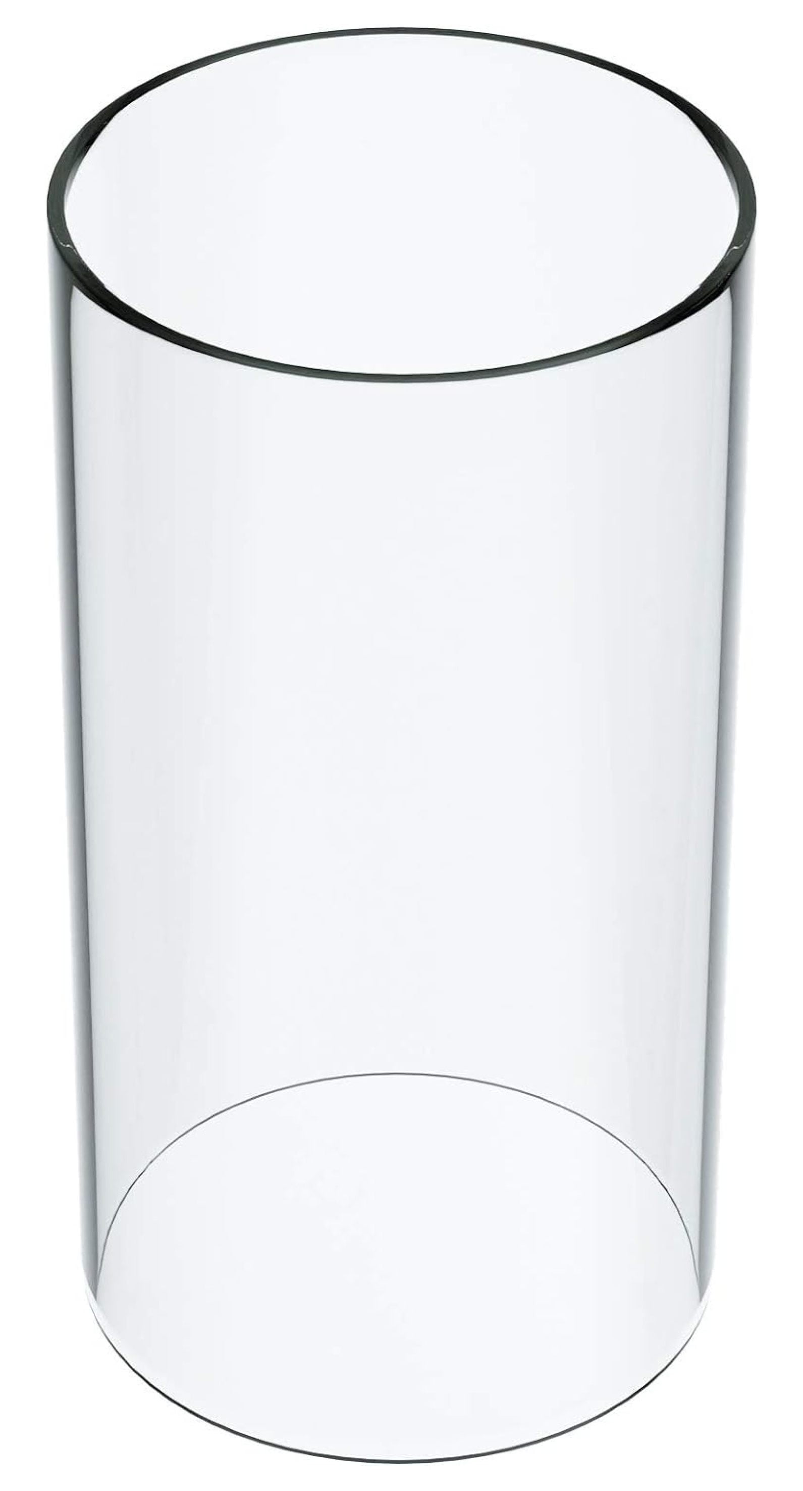 Candle Holder Glass, Open Ended Glass, Bottomless Cylindrical Glass ...