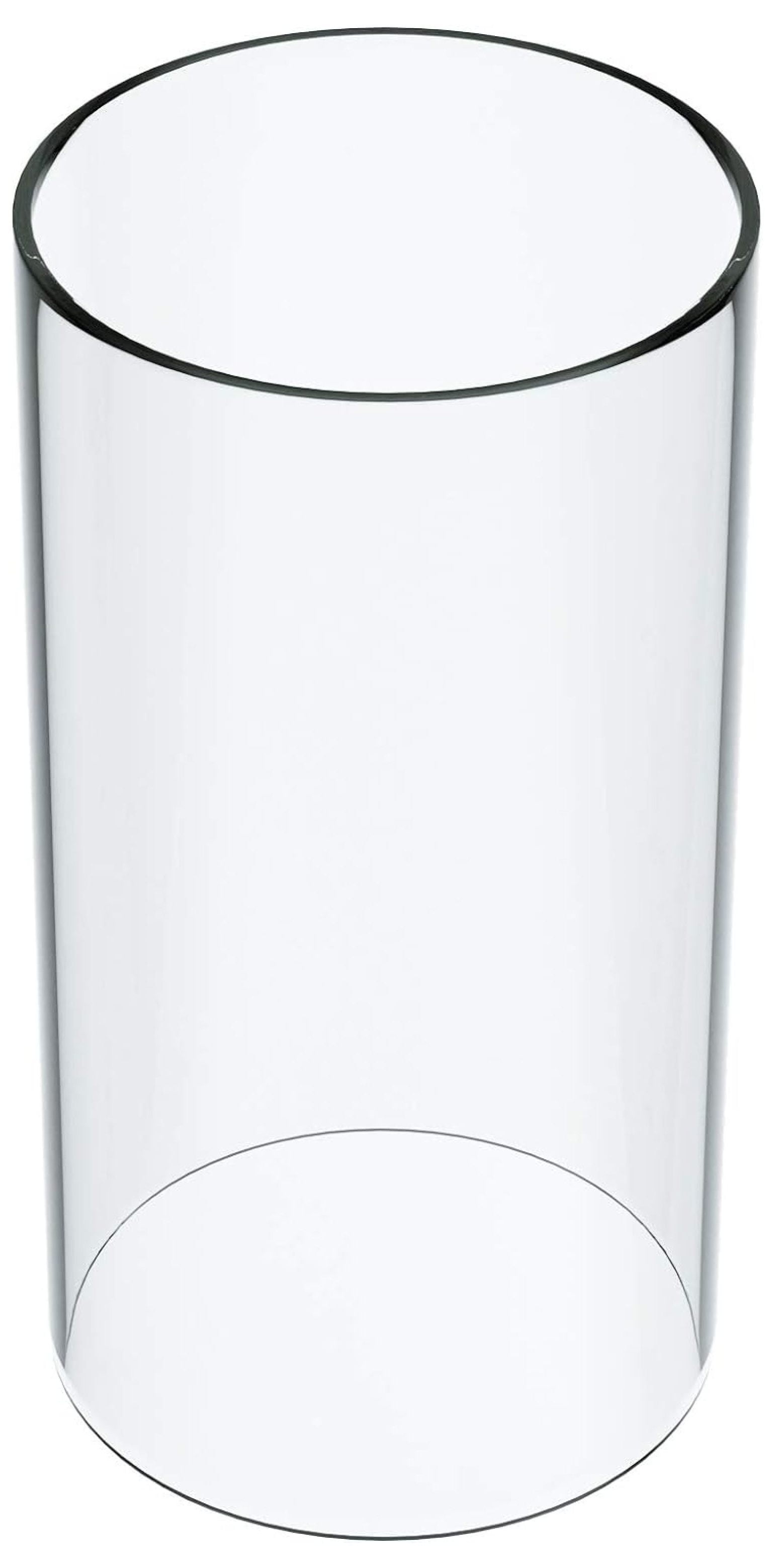 Candle Holder Glass, Open Ended Glass, Bottomless Cylindrical Glass ...