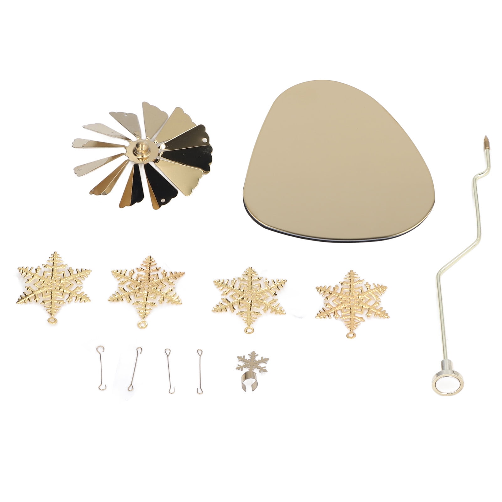 Candle Holder Round Triangle Tray, Romantic European Style Stainless ...