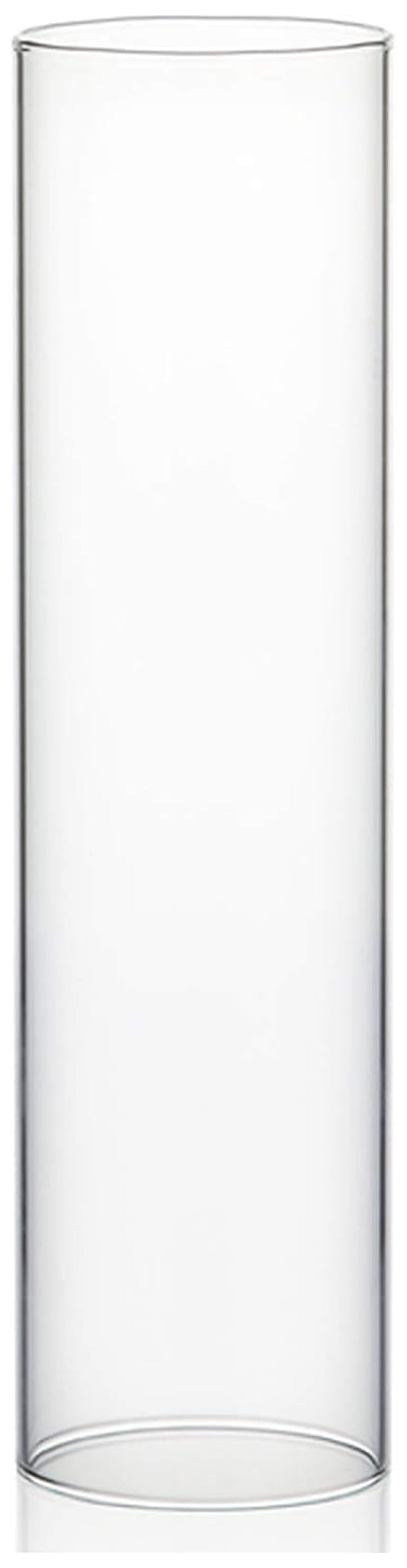 Candle Holder Sleeve, Wide 4", Height 16", Clear Glass Cylinder ...