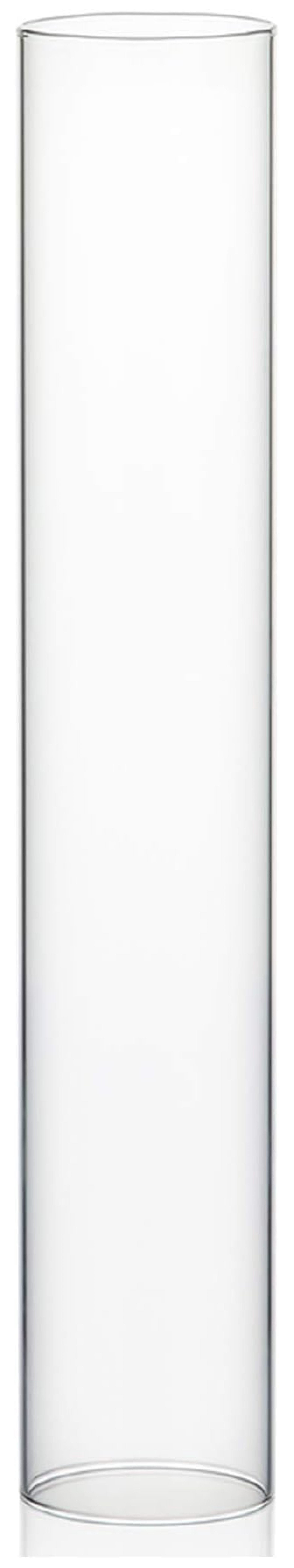 Candle Holder Sleeve, Wide 4", Height 24", Clear Glass Cylinder ...