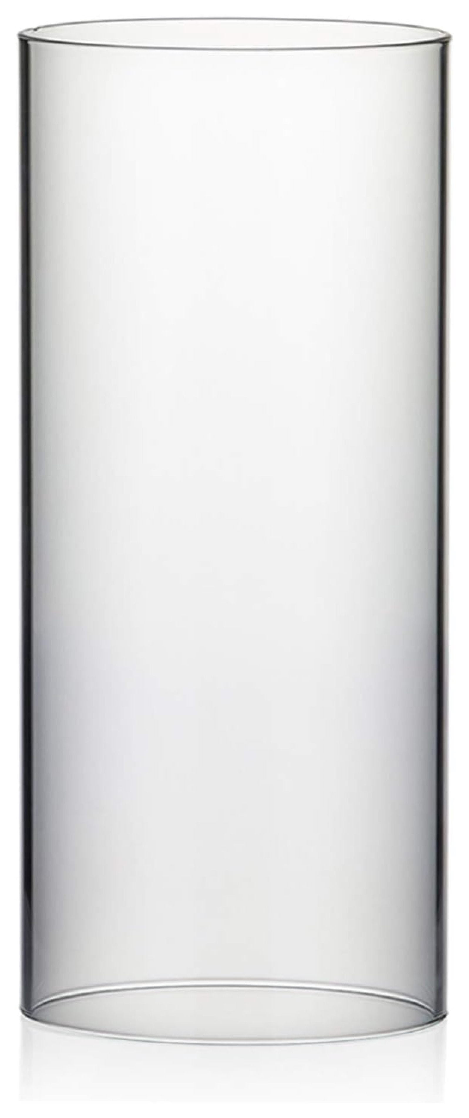 Candle Holder Sleeve, Wide 6", Height 14", Clear Glass Cylinder ...