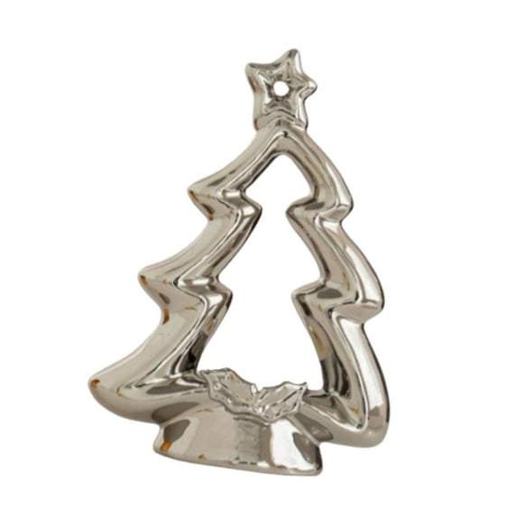 Candle Holder Table Centerpiece Ceramic Christmas Tree Shape Ornament ...