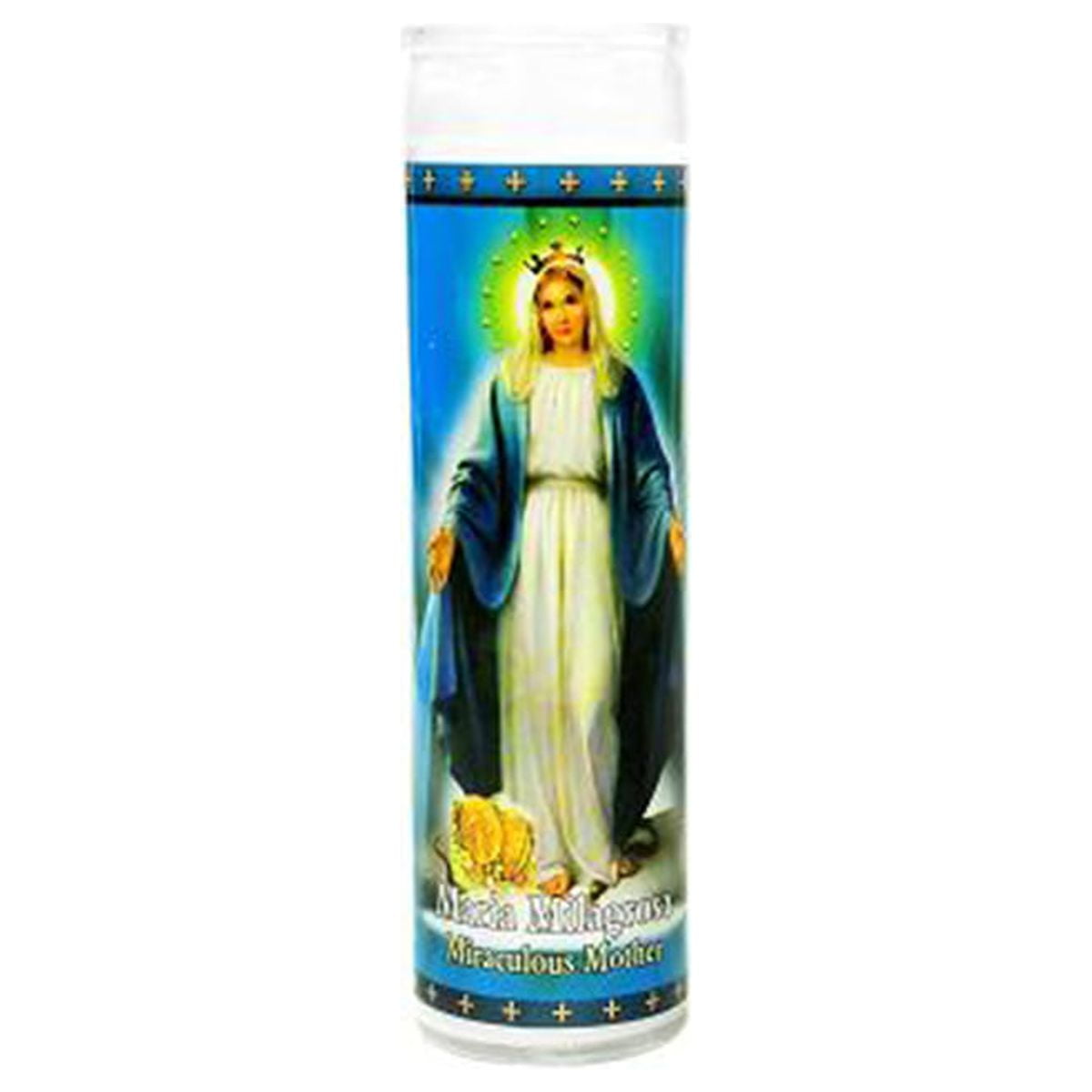Candle, La Milagrosa - White, Count 1 - Candle / Grab Varieties ...